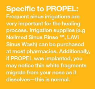 Propel Sinus Implant Cary NC - Chronic Sinusitis Sanford NC